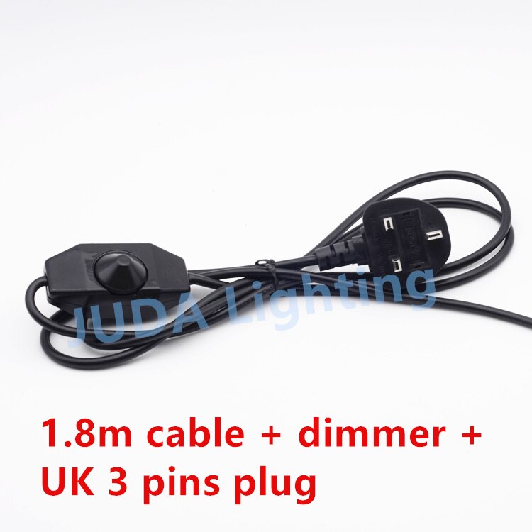 Britse Standaard UK kabel draad met dimmer 3 pins ... – Vicedeal