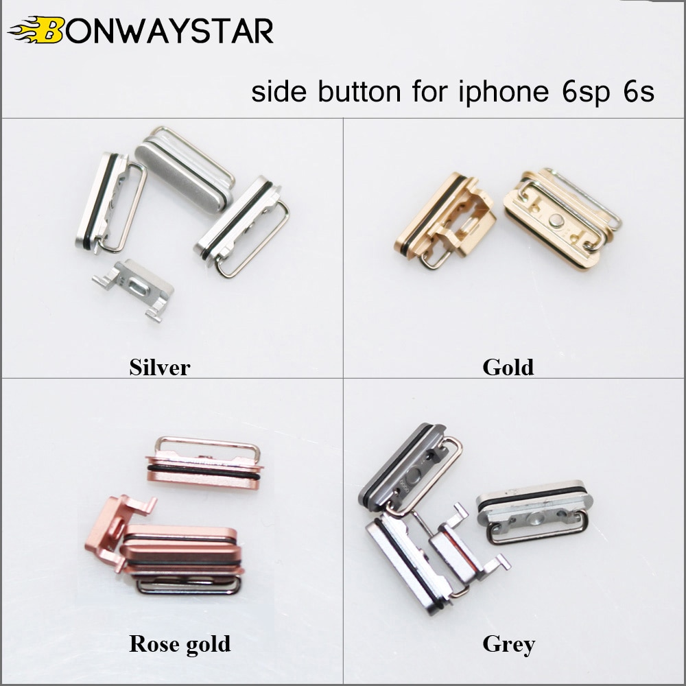 AAA+++ For iPhone 6sp 6s Side Key set Lock Volume ... – Grandado