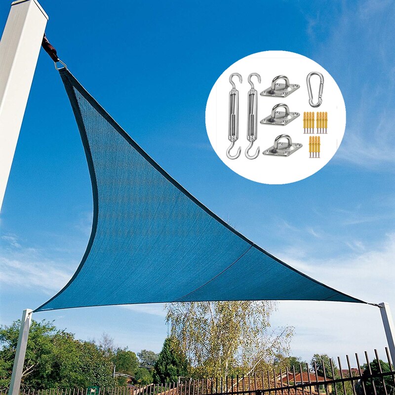 Outdoor Garden Sun Sail Shade Canopy Fixing Fittin... – Grandado