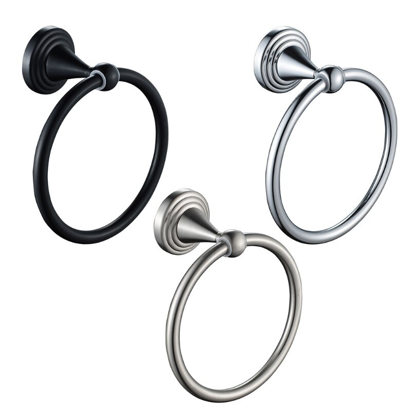Towel Ring Hand Towel Holder for Bathroom Hand Tow... – Grandado