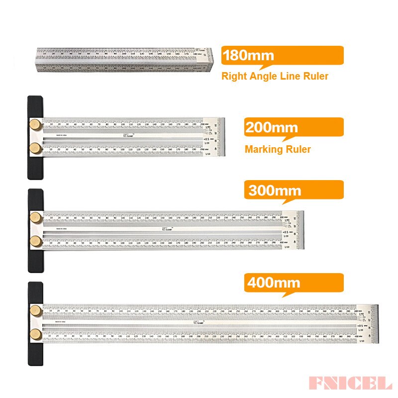 Scriber Line Measuring Tool Scale Ruler Hole Ruler... – Grandado
