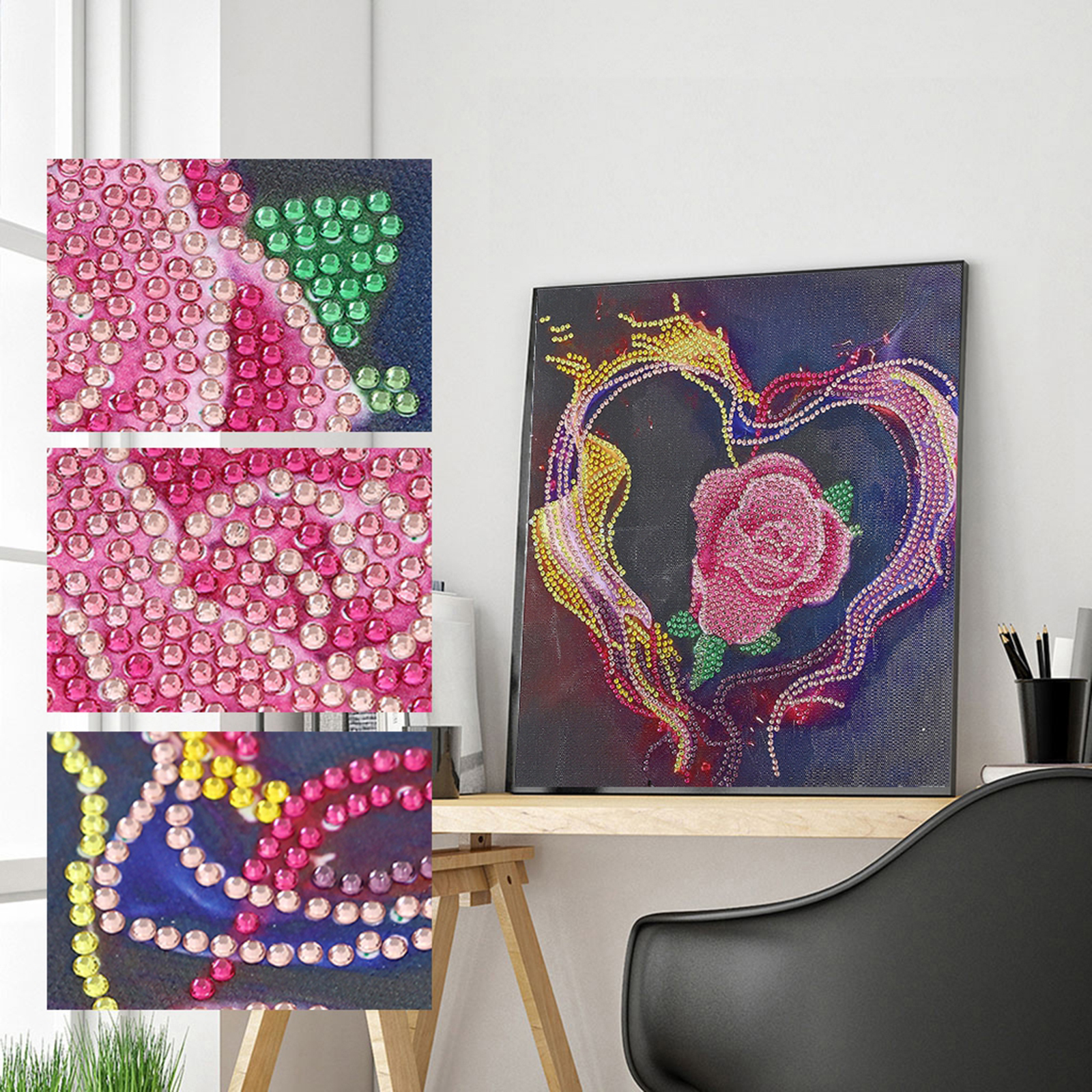 Diamond Schilderij Kits Diy Boor Kruissteek Muur P... – Vicedeal