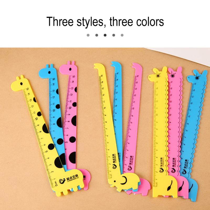 Animal 15CM Scale Ruler Practical Children's Carto... – Vicedeal