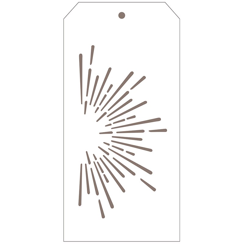 Twill Stripe Label Tag Plastic Stencil for Craft M... – Vicedeal