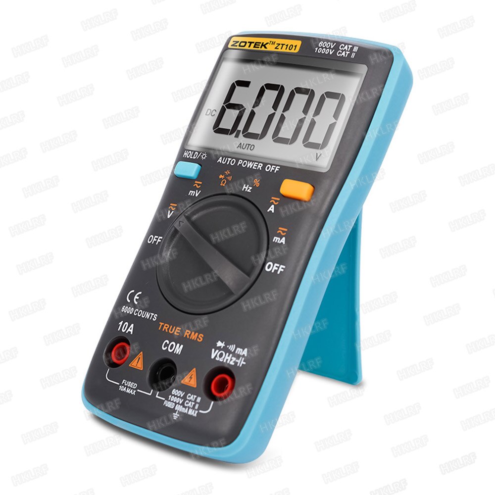 ZOTEK ZT101 Digital Multimeter 6000 Counts Backlig... – Grandado