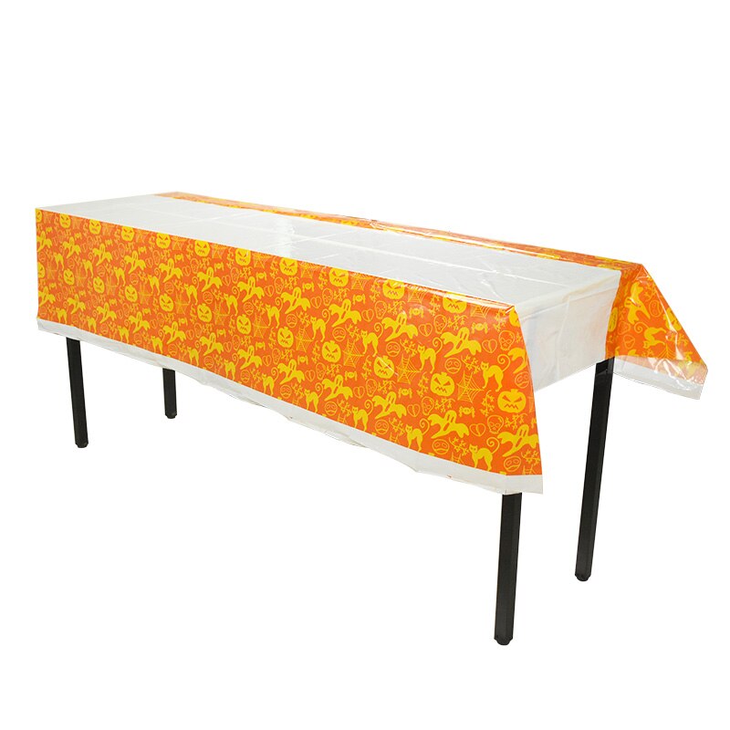 1pc 110*180cm Plastic Wegwerp Tafelkleed Halloween... – Grandado