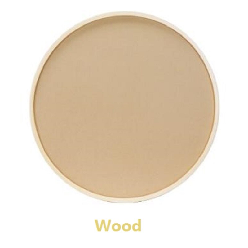 Round Wooden Picture Frames DIY Wall Hanging Wood ... – Vicedeal