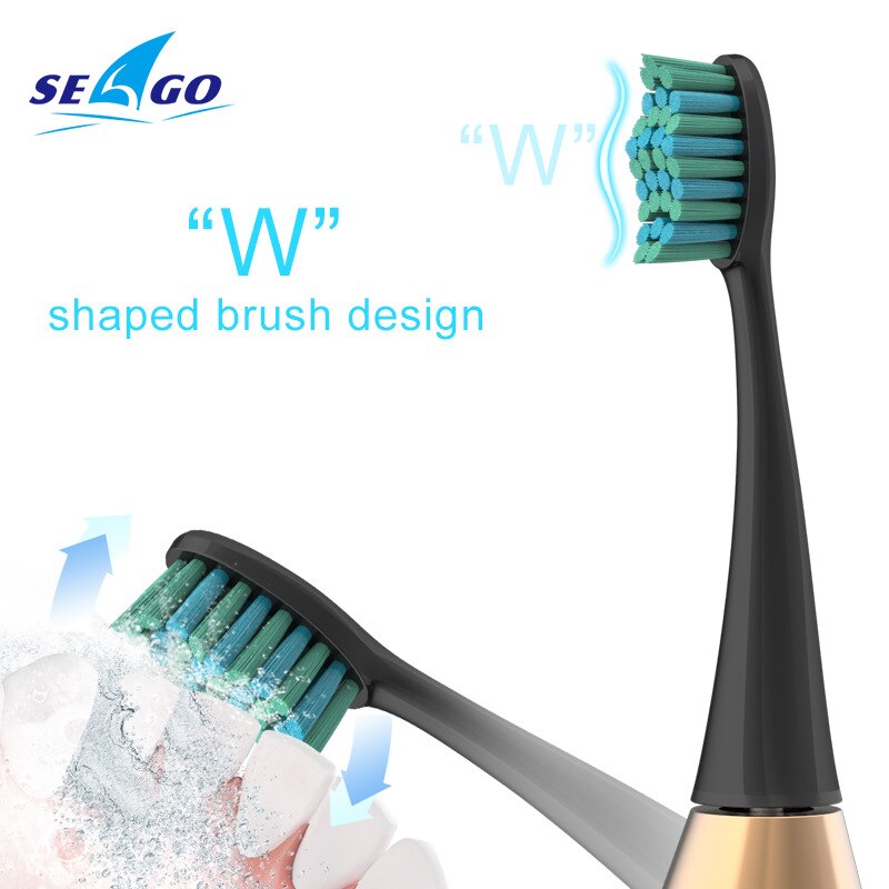 SEAGO Adult Electric Toothbrush Couple Home Waterp... – Vicedeal