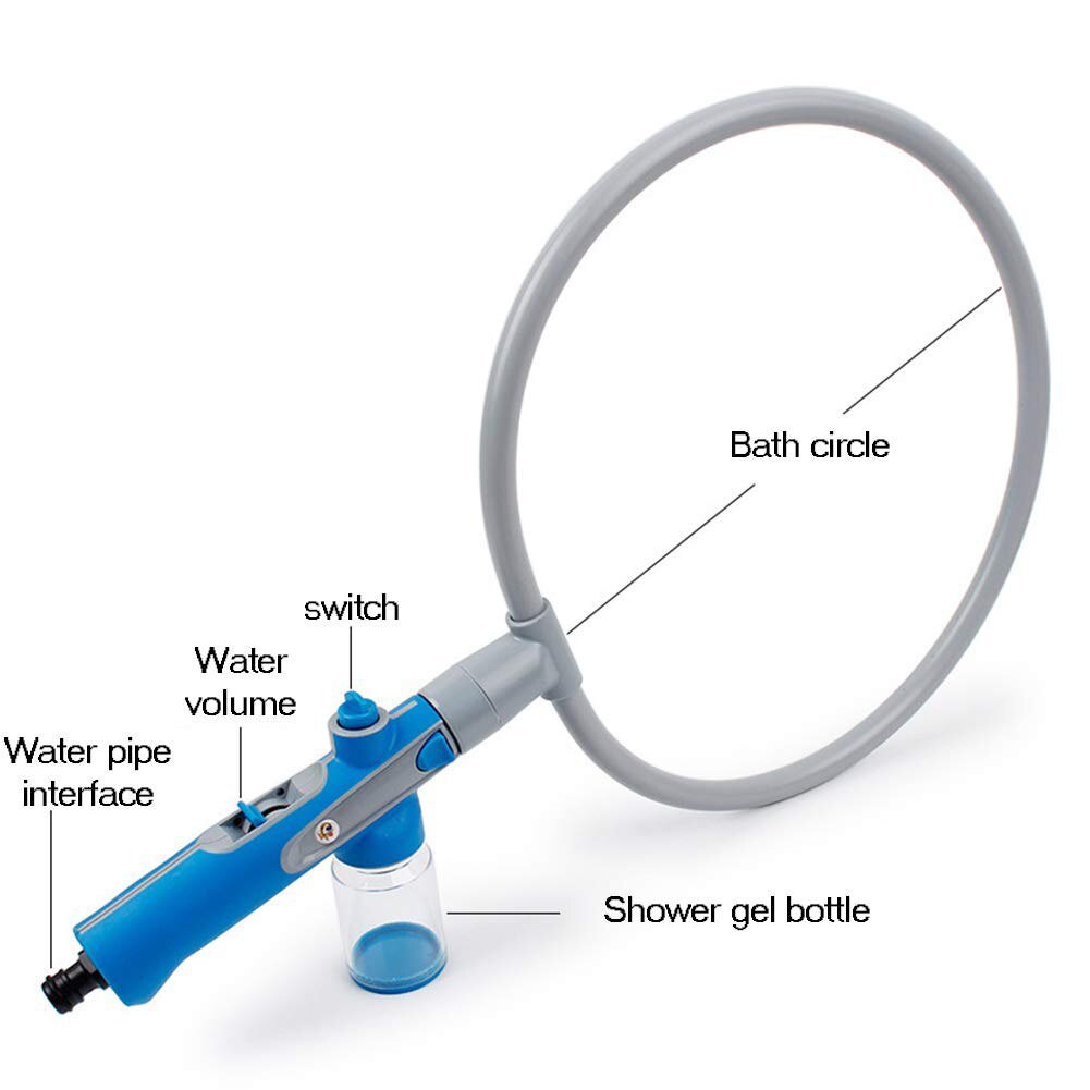 Pet Dog Cat Shower Tool 360 Washing Sprayers Ring-... – Vicedeal