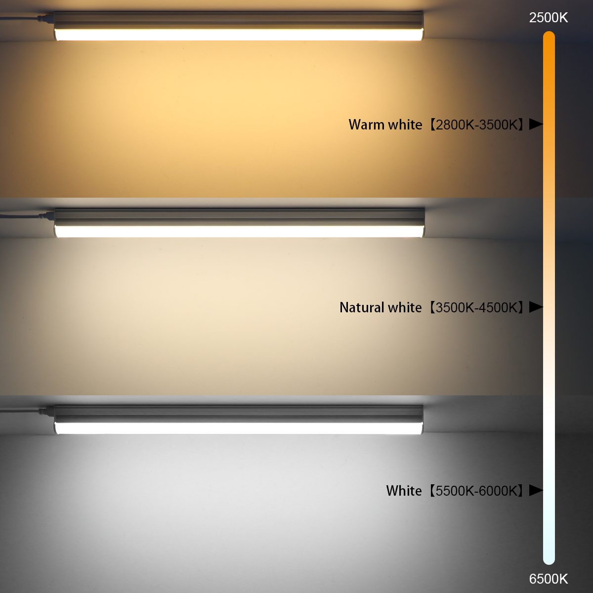 50cm T5 LED Light Bar 15W Wall Lamp Integrated,Gar... – Grandado