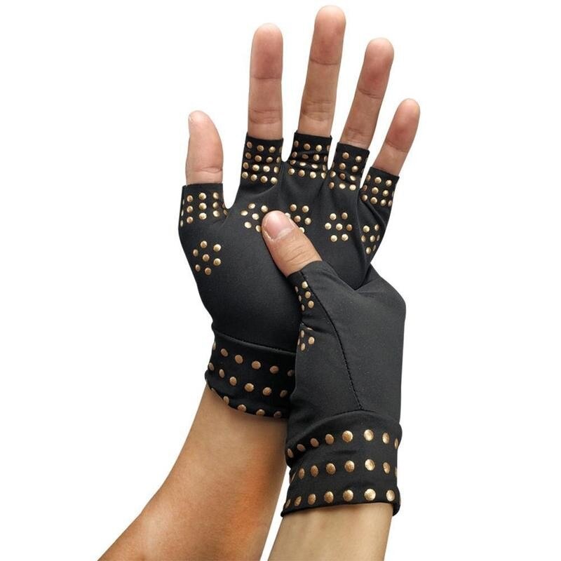 Magnetic Therapy Fingerless Gloves Arthritis Glove... – Grandado