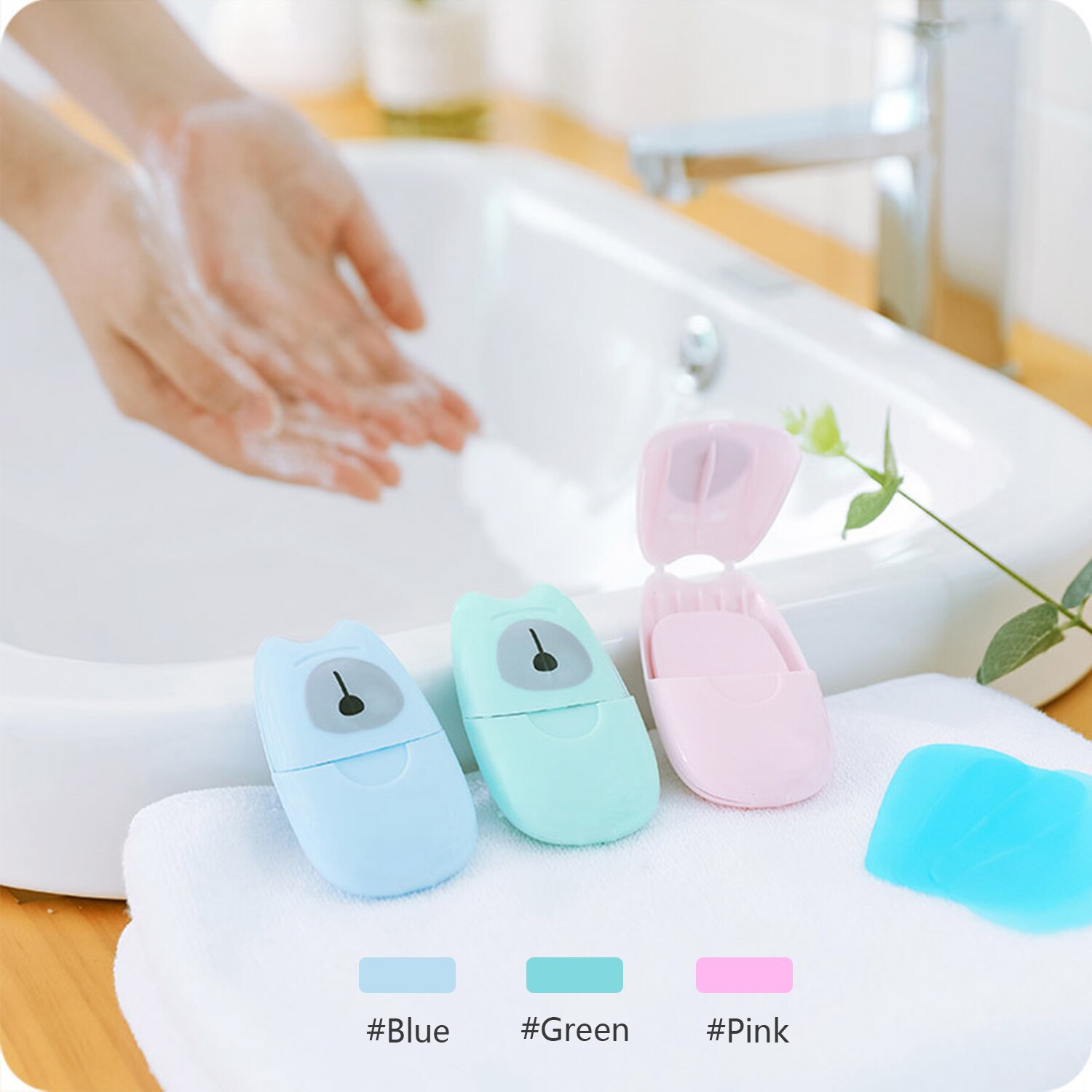 50PCS Disposable Soap Paper Washing Cleaning Hand ... – Grandado