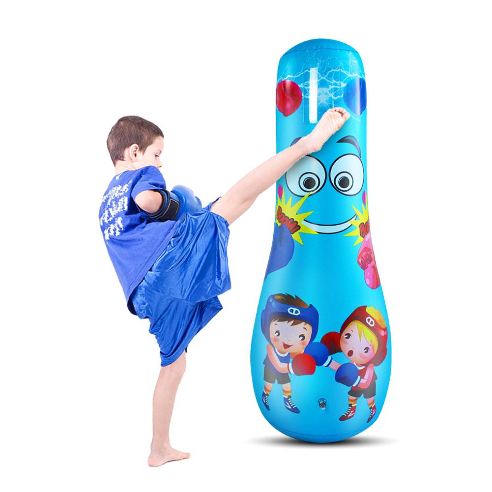 Aufblasbare Boxsack Freistehend Boxing Tasche Spie... – Vicedeal