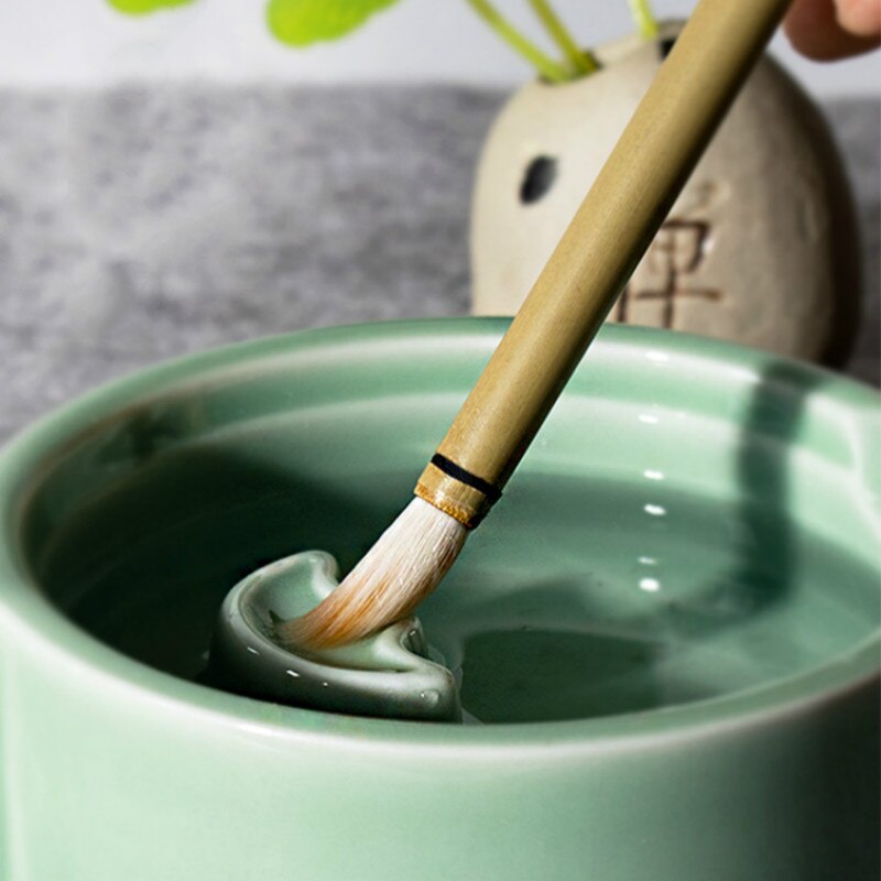 White Clouds Calligraphy Pen Set Weasel Hair Paint... – Grandado