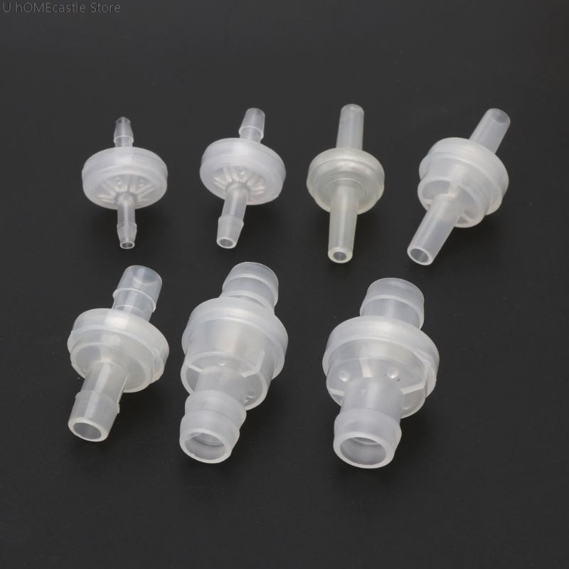 Plastic One-Way Non-Return Water Inline Fluids Check Valves For Fuel ...