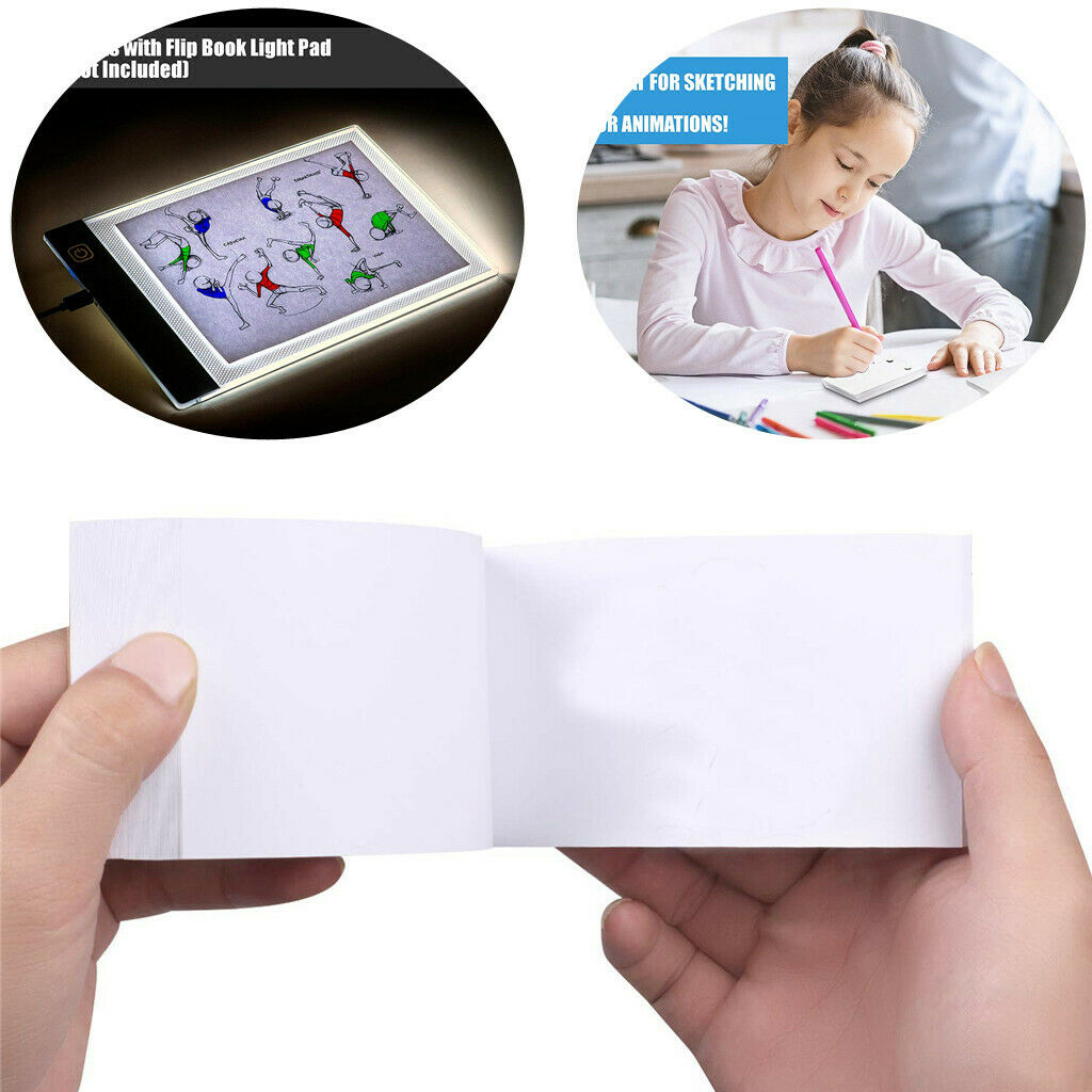 60 Pages/book Blank Flipbook Animation Paper With ... – Grandado