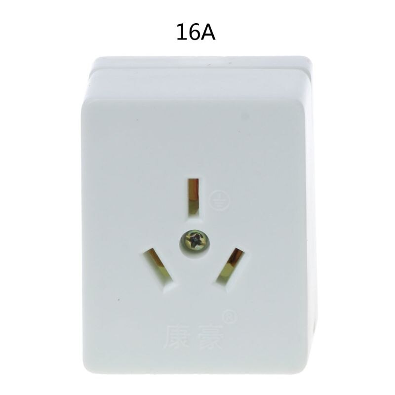 10A16A Electrical Wall Socket 3Pin Plug Wall Outle... – Grandado