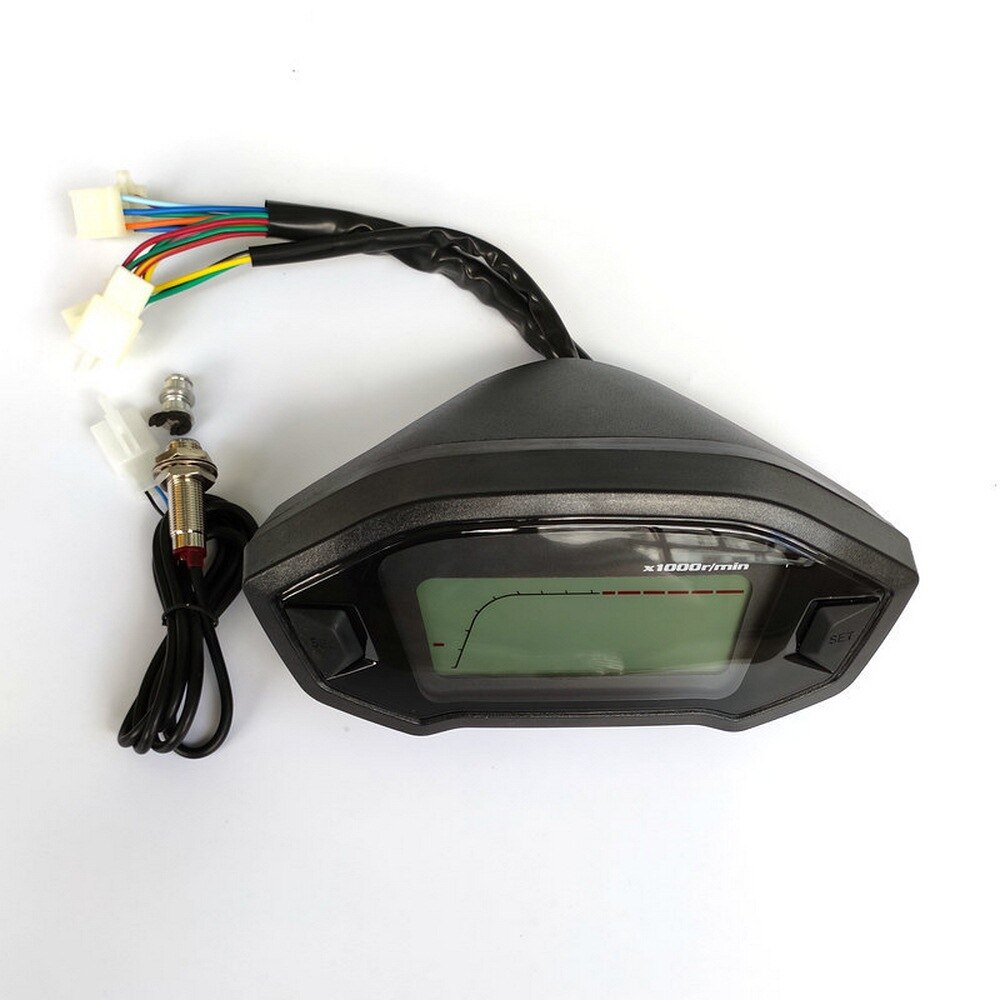 Universal- Motorrad Tacho LCD Digital Kilometerzäh... – Grandado