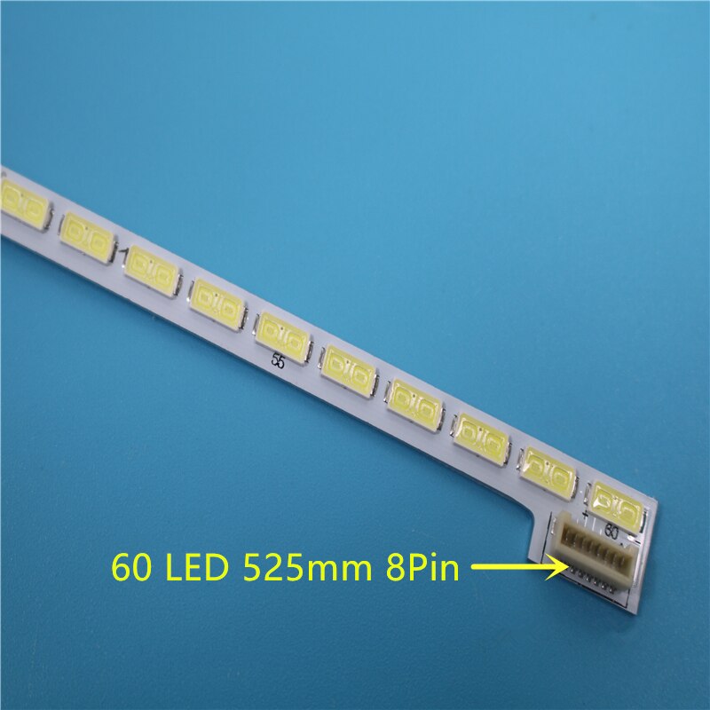 60LEDs 525mm LED backlight strip bar voor TV LG In... – Vicedeal