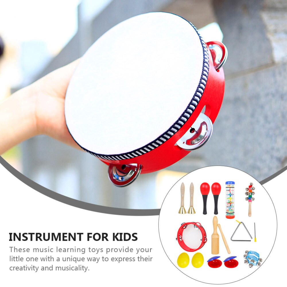 1 Set Early Education Instrument Set Premium Natur... – Grandado