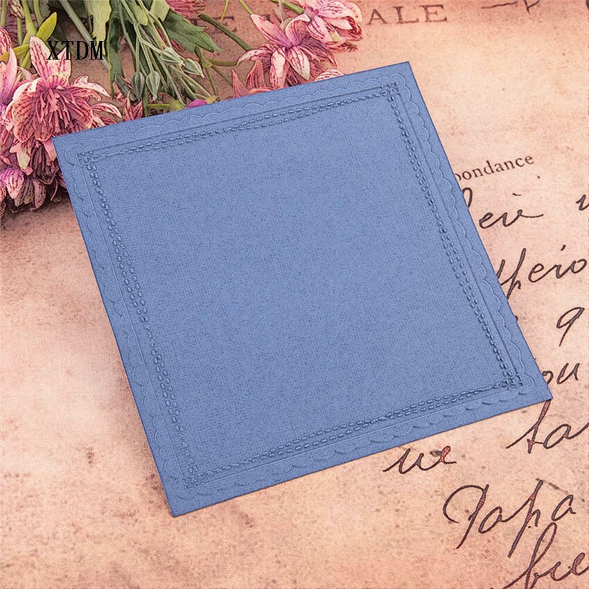 Easter plastic Square frame template craft card ma... – Grandado