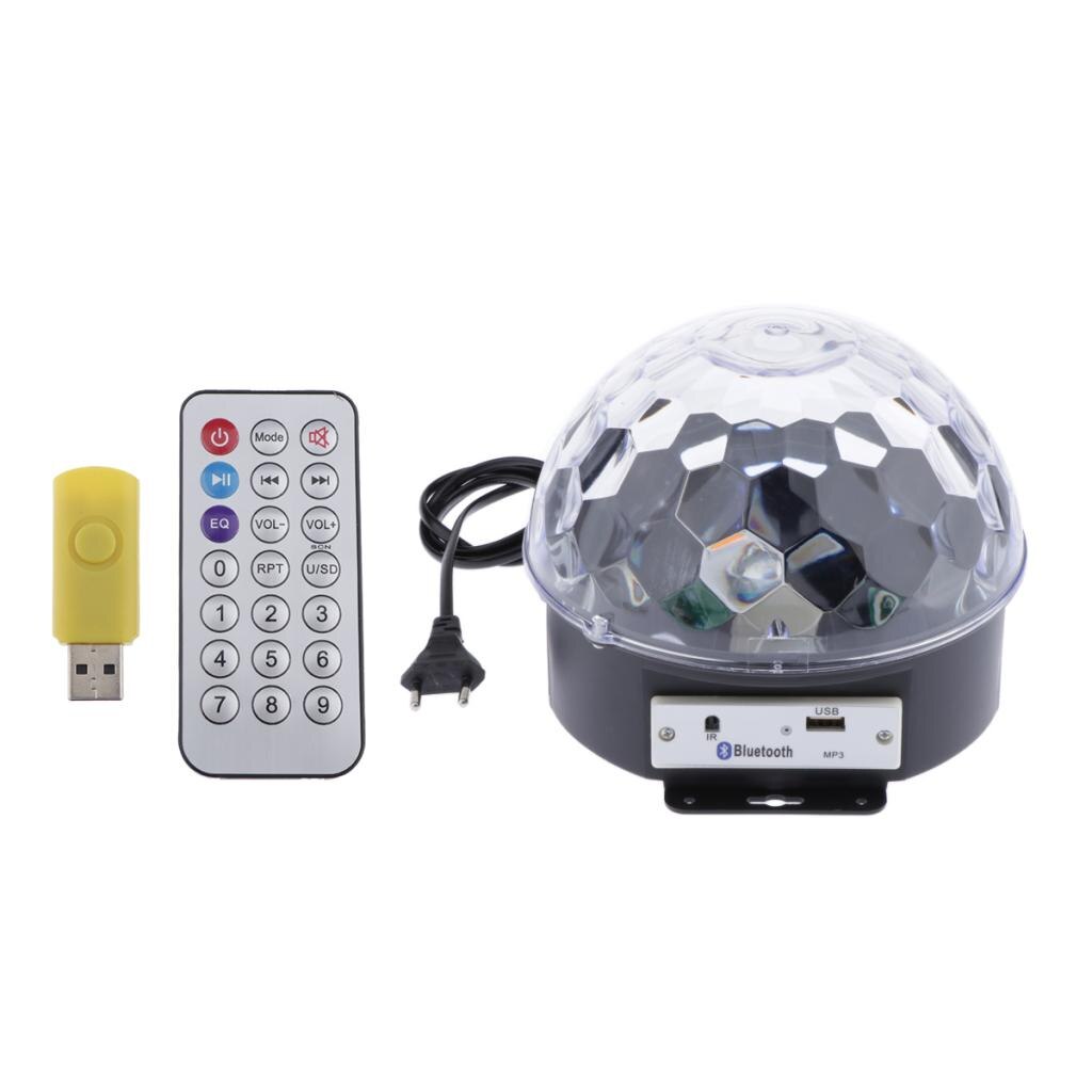 Voice Control RGB Stage Light Crystal Ball Stage L... – Grandado