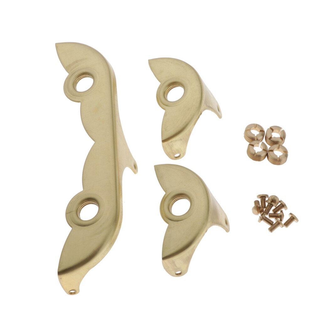 Bariton Sax Key Guard Set W/Schroeven Koperen Inst... – Grandado