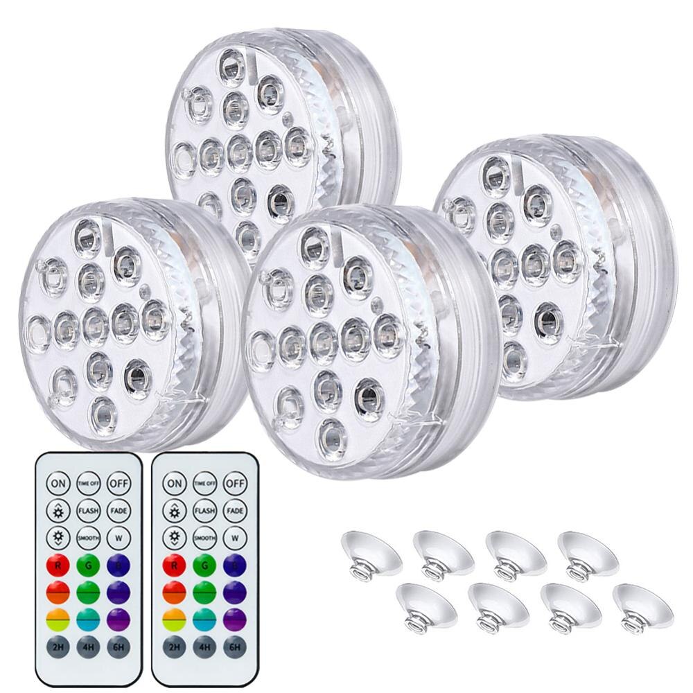 Rf Afstandsbediening 13 Leds Onderwater Licht Rgb ... – Vicedeal