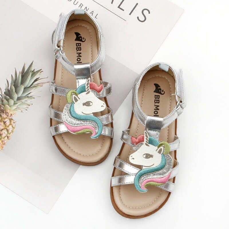 Meisjes Eenhoorn Sandalen Zomer Open Tenen Strand ... – Grandado