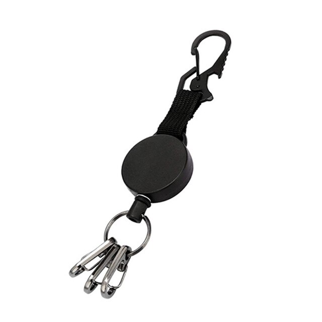 Resilience Wire Rope Elastic Keychain Recoil Sport... – Grandado