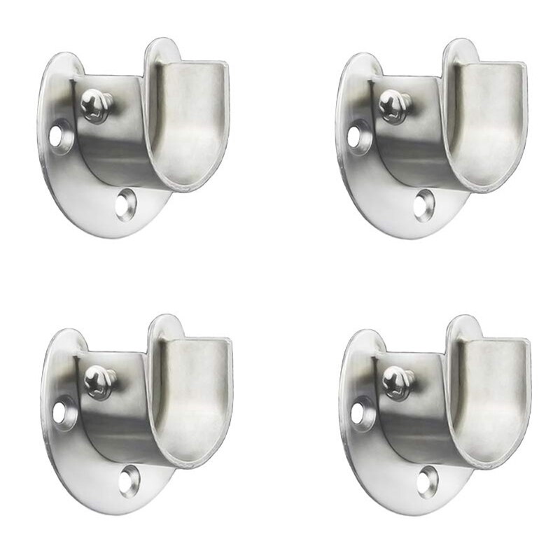 Stainless Steel Closet Closet Bracket, U-Shaped Op... – Grandado