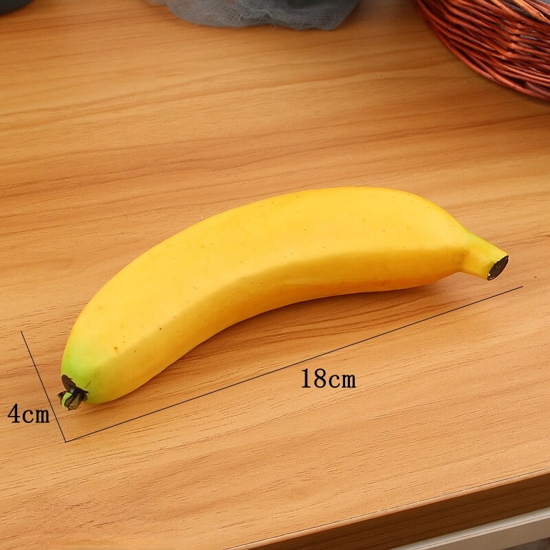 1pc Simulation Banana Fruit Artificial Fruit Banan... – Grandado