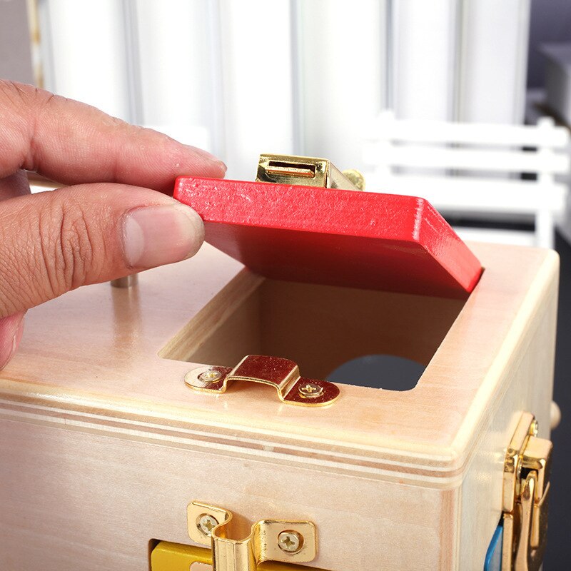 Wooden Toolbox Early Education Game Box Children U... – Vicedeal