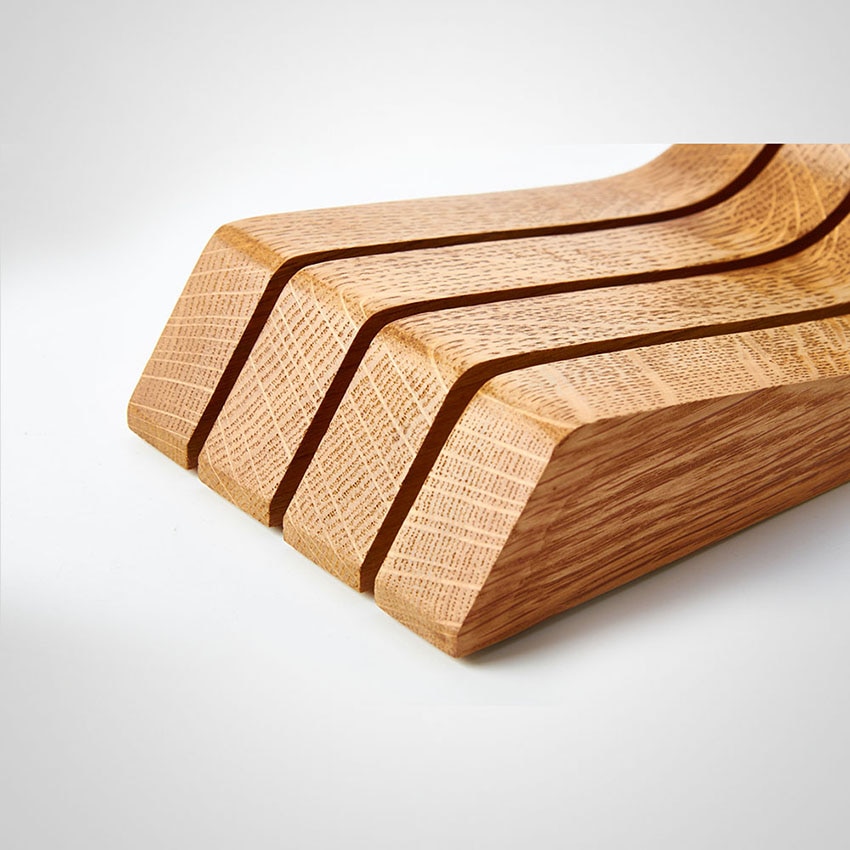 1pc Modern Household Knife Holder Solid Wood Horiz... – Grandado