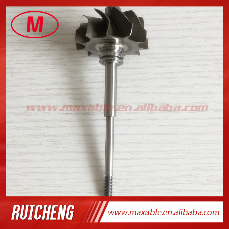 TD04L 41.2/47.2mm 11 blades turbine shaft /turbo w... – Vicedeal