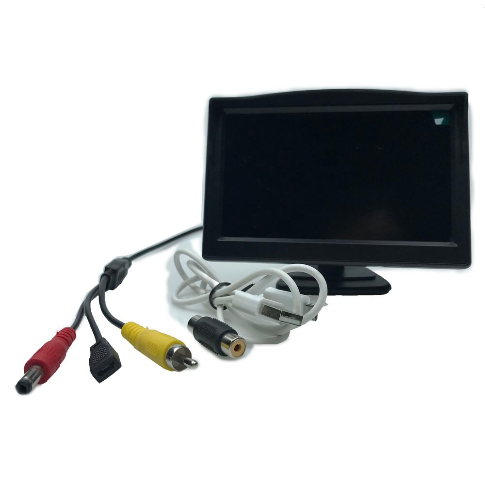 Monitor USB para coche, pantalla TFT LCD de 5 pulg... – Grandado