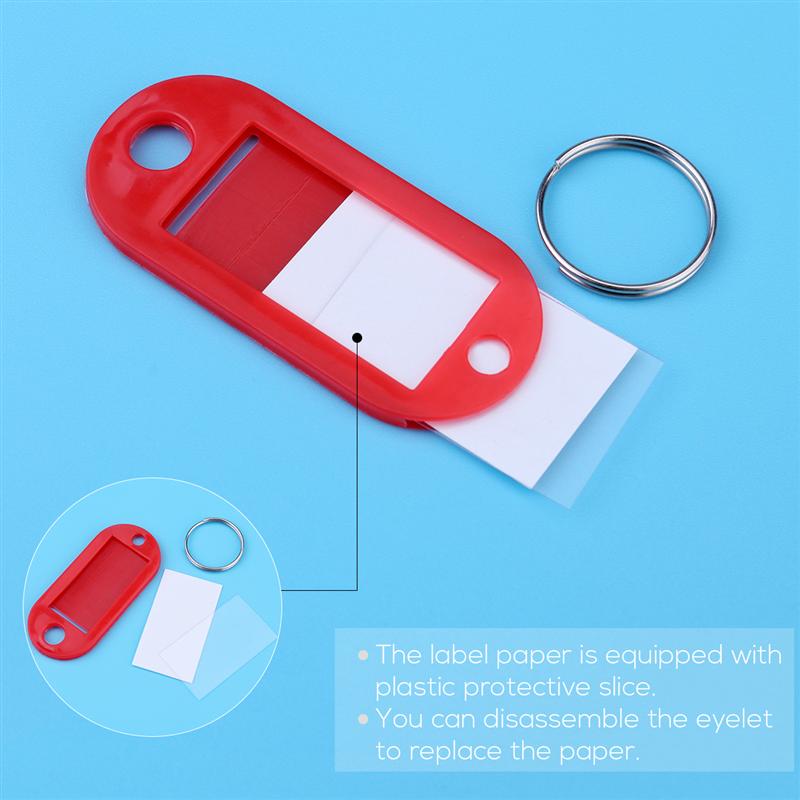 NUOLUX 30pcs Multi-color Plastic Key Fobs Luggage ... – Grandado