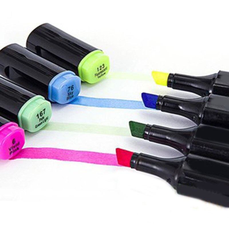 30 Colors Double-head Colored Oily Marker Pen Set ... – Grandado