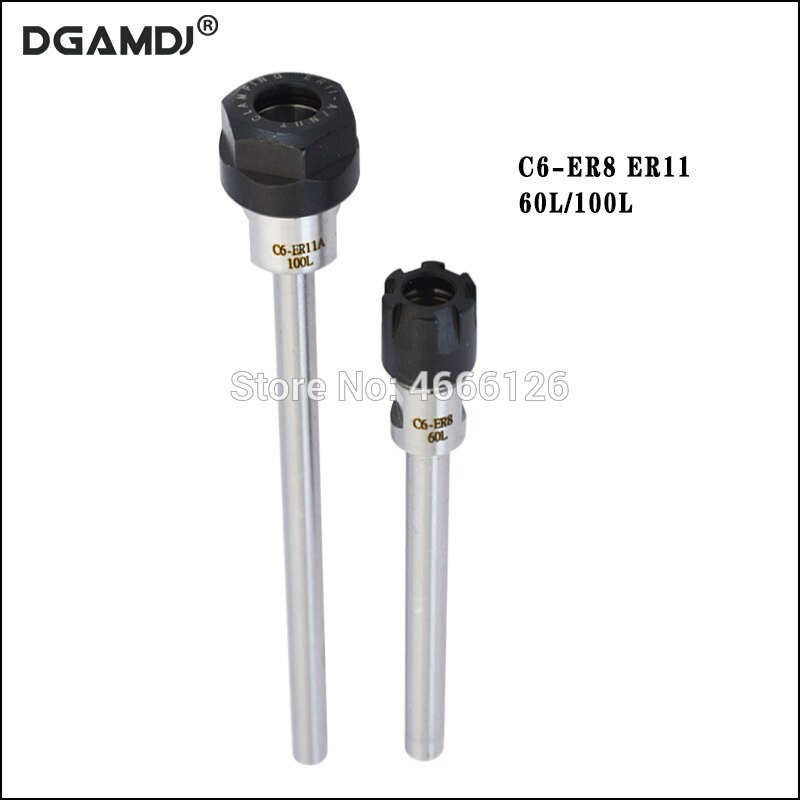 1Pcs C6 ER8 ER11 60L 100L Collet Chuck Er Verlengs... – Grandado