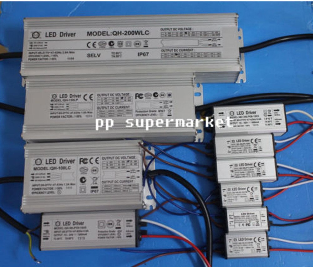 Water Proof Power Supply LED Driver 10w 20w 30w 50... – Grandado