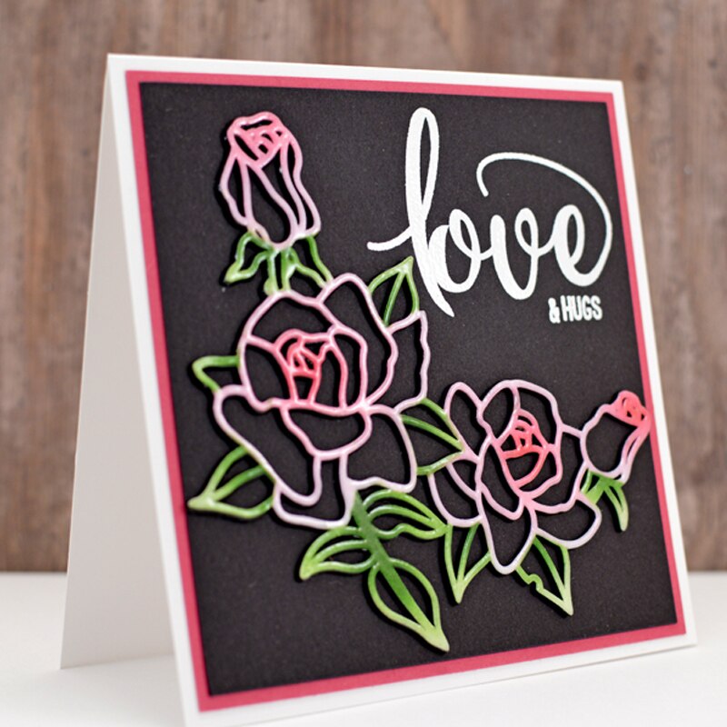 Clear Transparent Stamp Bold Cursive Happy Words C... – Grandado