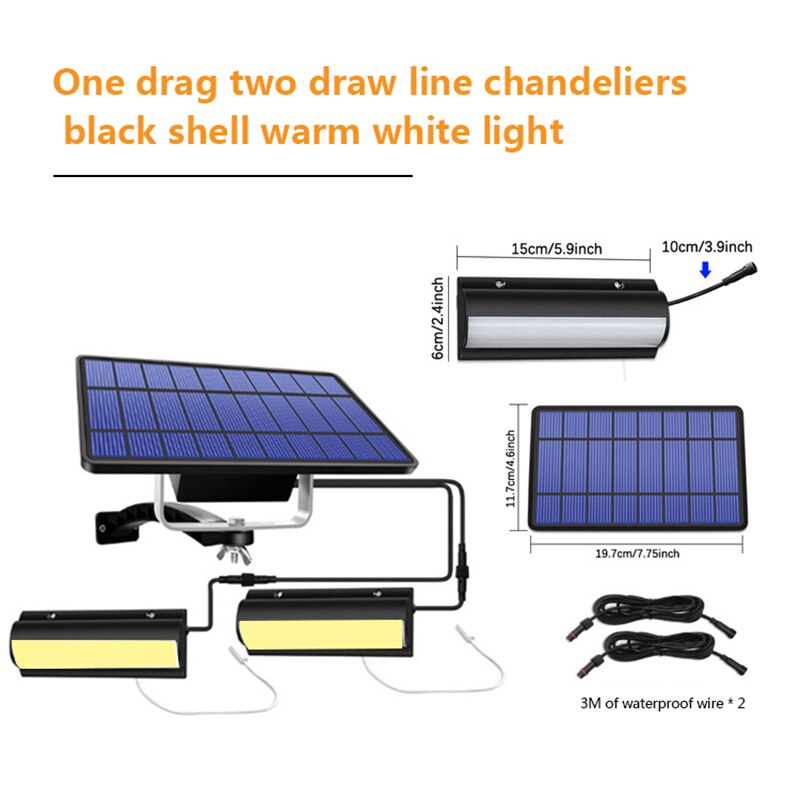 Led Solar Hanglampen Indoor Outdoor Auto On Off So... – Grandado
