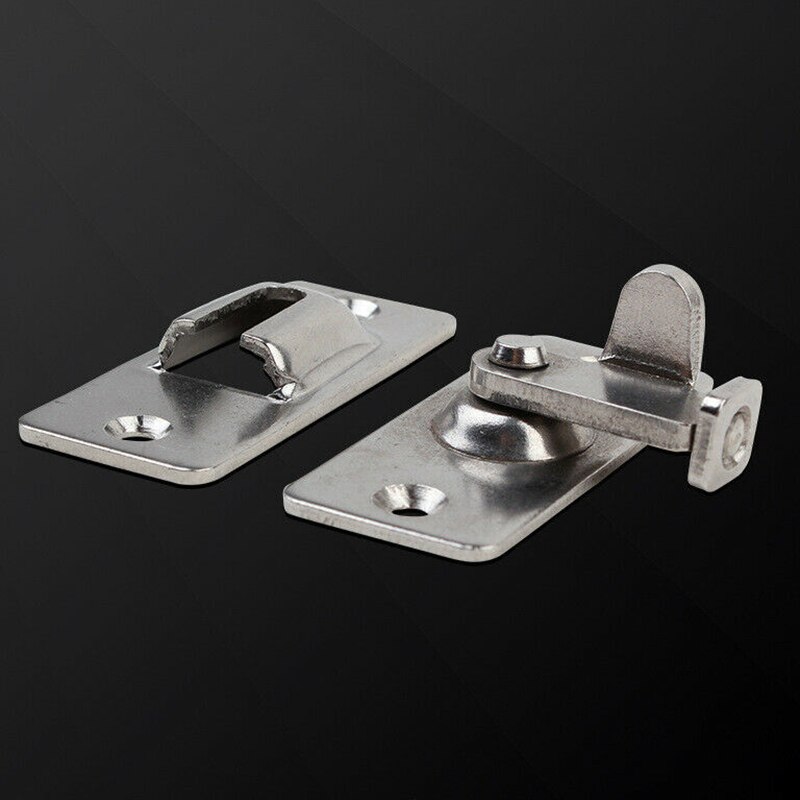 1pc Stainless Steel Sliding Door Lock 44x19mm Buck... – Vicedeal