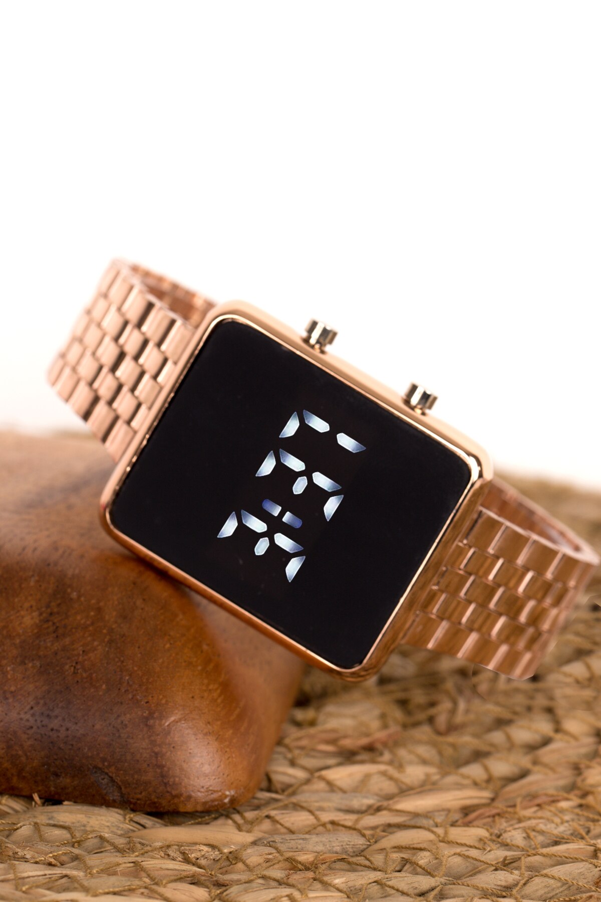 Metal Cord Led Digital Unisex Wrist watch – Grandado