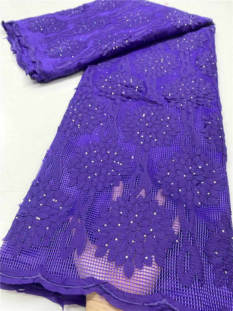 PGC Pink African Nigerian Lace Fabrics Lace Materi... – Grandado