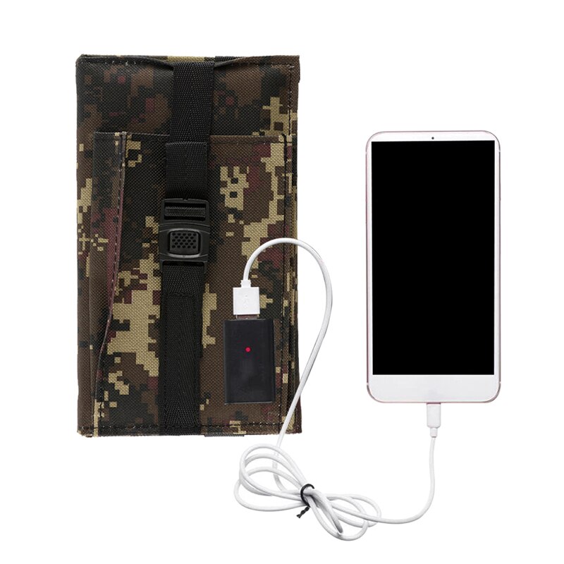 20w bærbart solpanel 5v foldbart solcelle foldbart... – Grandado