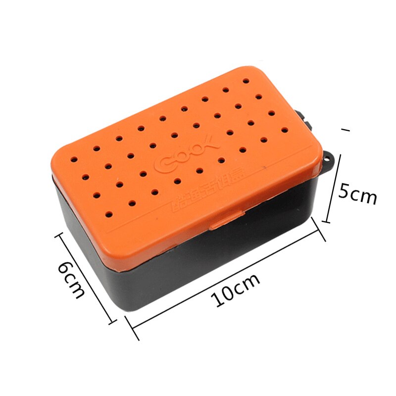 Breathable Plastic Fishing Live Bait Storage Box E... – Grandado