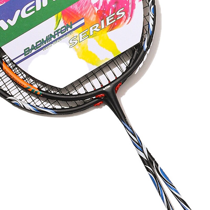 2pcs Badminton Racket Carbon Aluminum Suit Integra... – Grandado