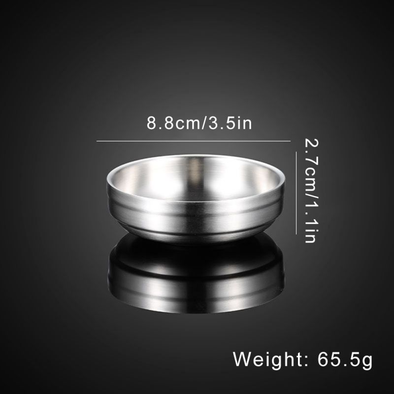 Metal Thick Metal Rice Cereal Bowls 304 Stainless ... – Grandado