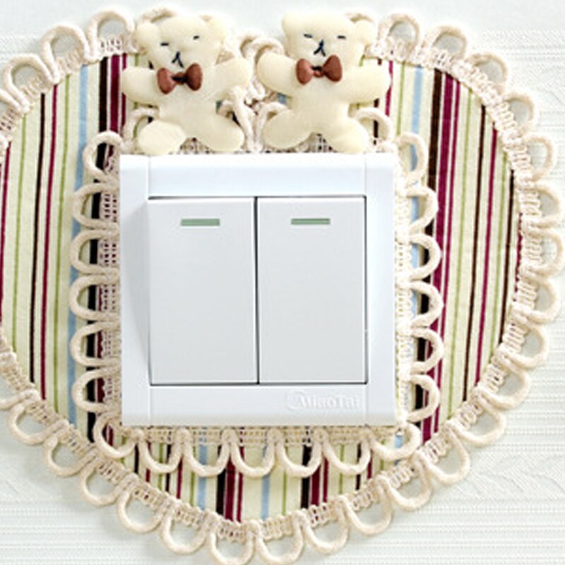 Cute Lace Switch Sticker Light Switch Protective C... – Grandado